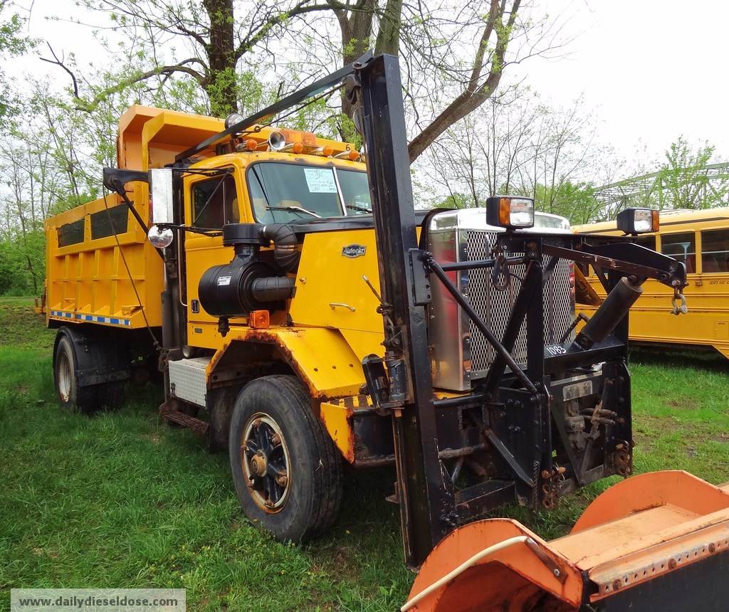 Autocar Plow Truck