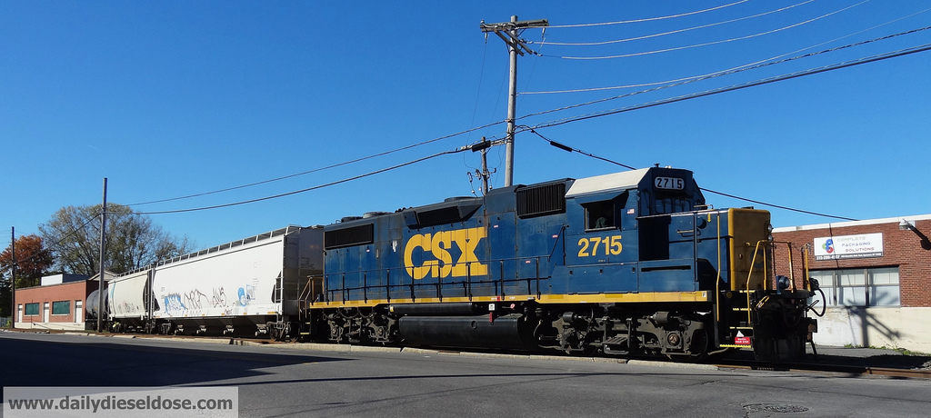 On the Job – CSX 2715