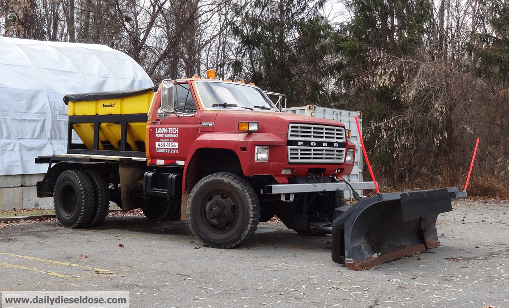 Still Working – Ford F-650 Snow Plow